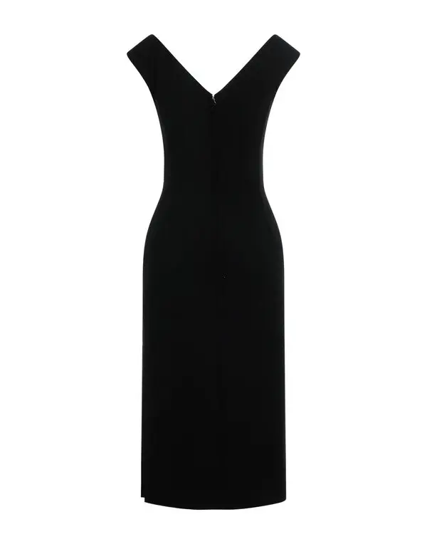 Dolce & Gabbana Sleeveless Solid-colored V-neck Dress