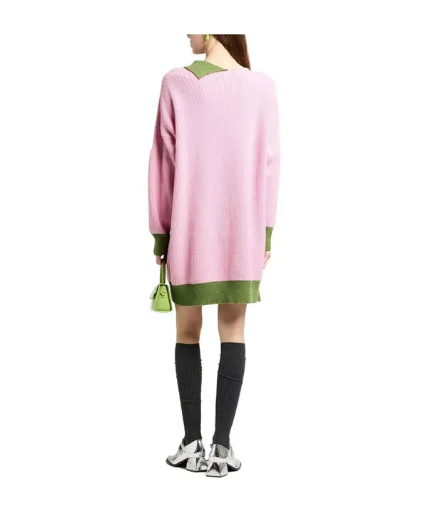 Marni Two-tone Knitted Dress