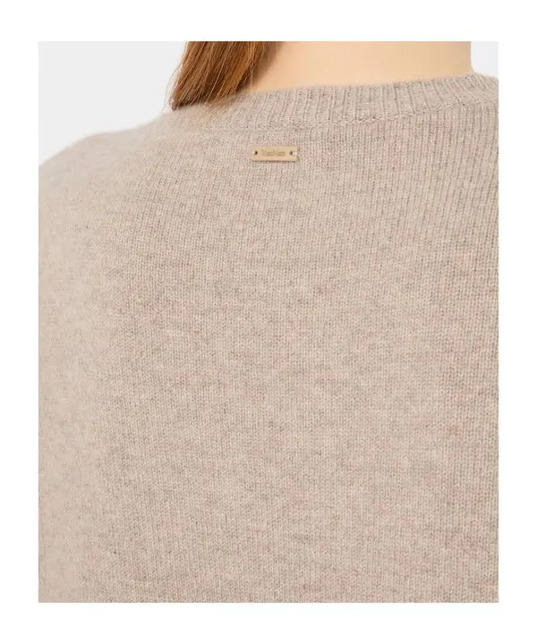 Max Mara Long-sleeved Sweater - Sand-colored