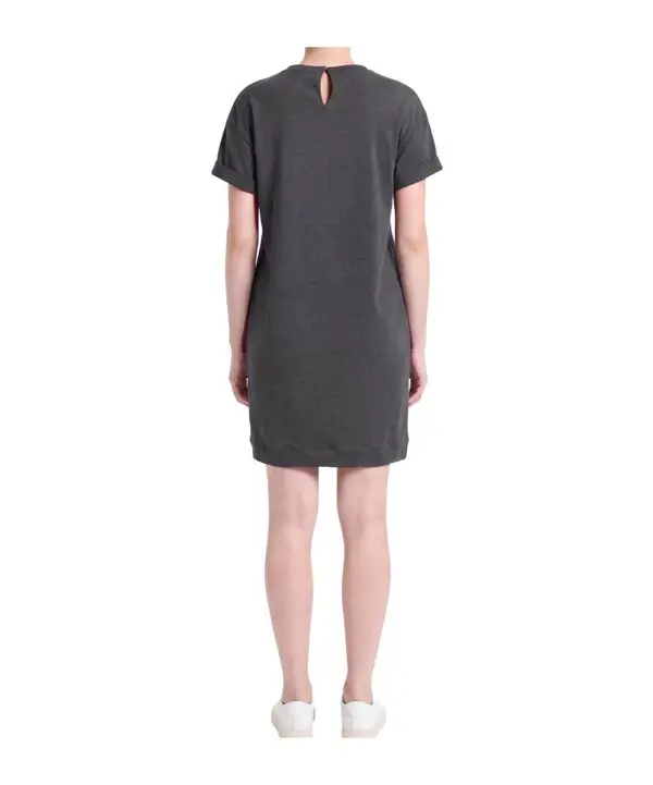 Brunello Cucinelli Solid Color T-shirt Dress