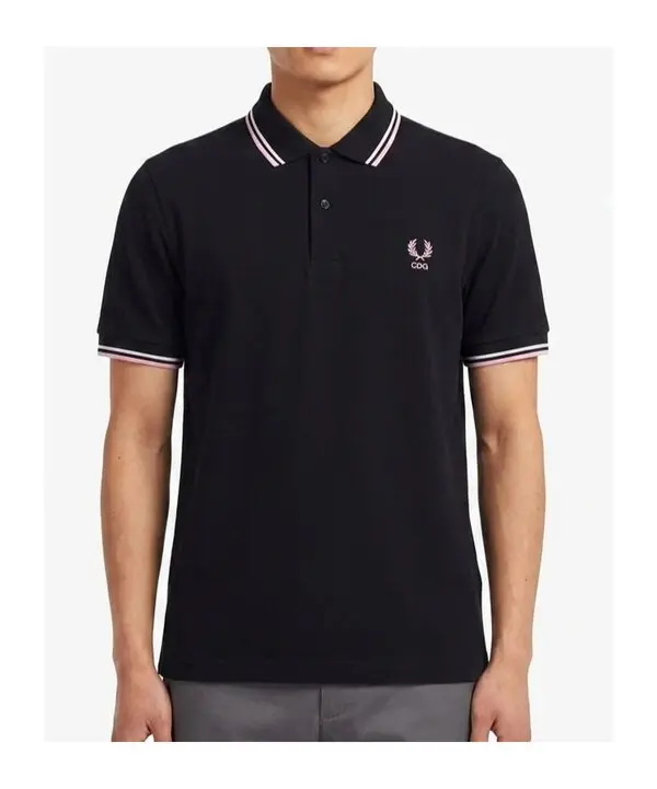 Comme Des Garçons X Fred Perry Short-sleeve Polo Shirt