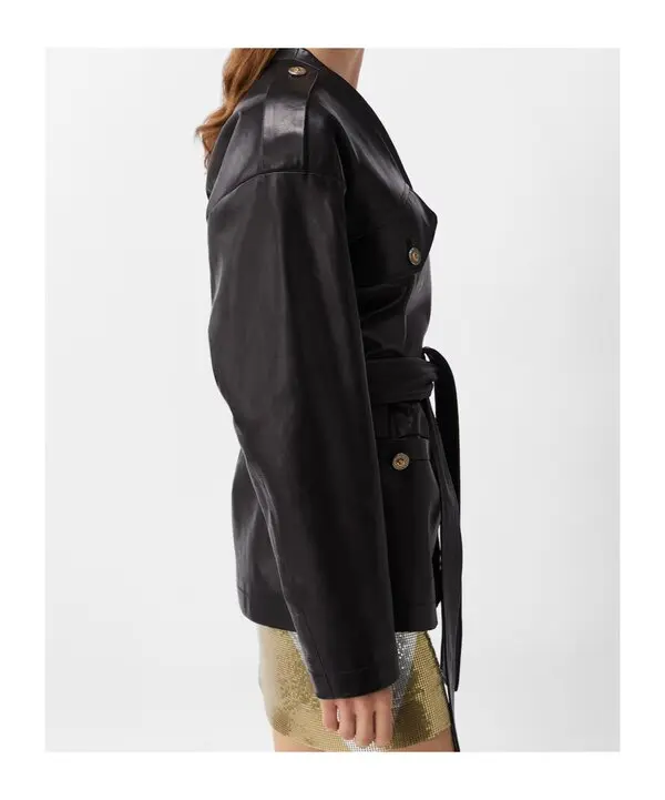 Versace Leather Blouson