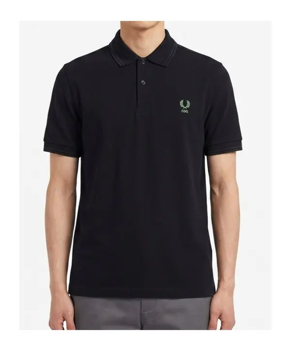 Comme Des Garçons X Fred Perry Short-sleeve Polo Shirt