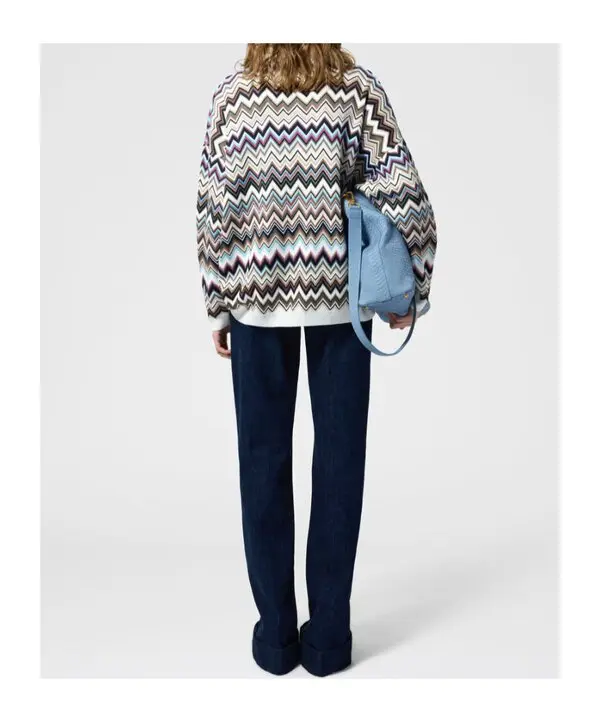 Missoni Oversized Zig Zag Polo Shirt
