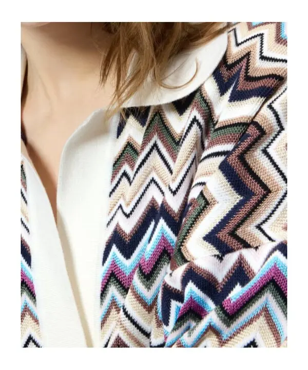 Missoni Oversized Zig Zag Polo Shirt