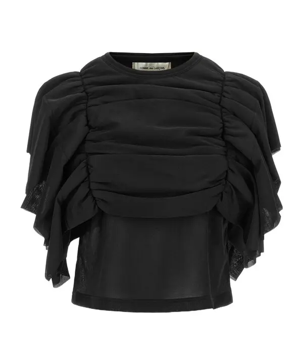 Comme Des Garçons Layered Pleated Top