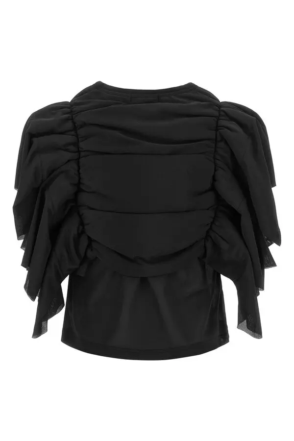 Comme Des Garçons Layered Pleated Top