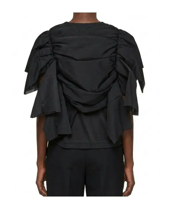 Comme Des Garçons Layered Pleated Top