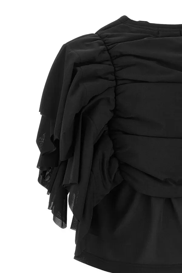 Comme Des Garçons Layered Pleated Top
