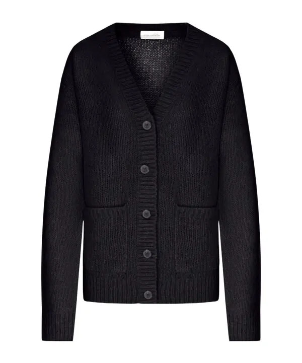 Dries Van Noten V-neck Knit Cardigan - Black