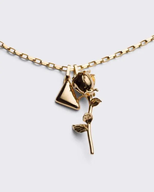 Prada Eternal Pop Charms Necklace With Pendants