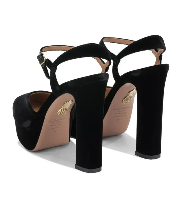 AQUAZZURA Round-toe High-heeled Sandals