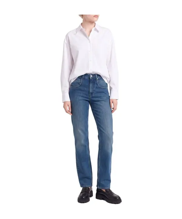 Isabel Marant Étoile Mid-rise Straight-leg Denim Jeans