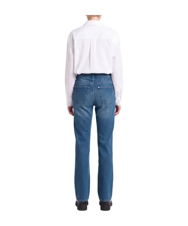 Isabel Marant Étoile Mid-rise Straight-leg Denim Jeans