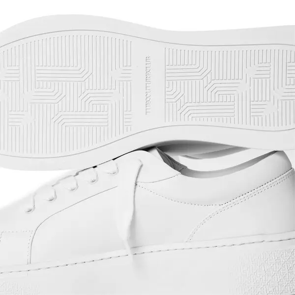 Hugo Boss Leather Lowtop Platform Sneakers