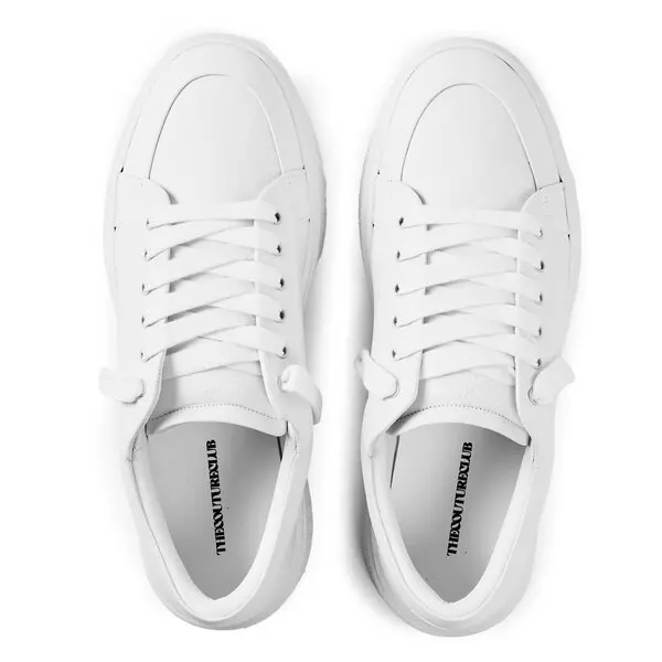 Hugo Boss Leather Lowtop Platform Sneakers