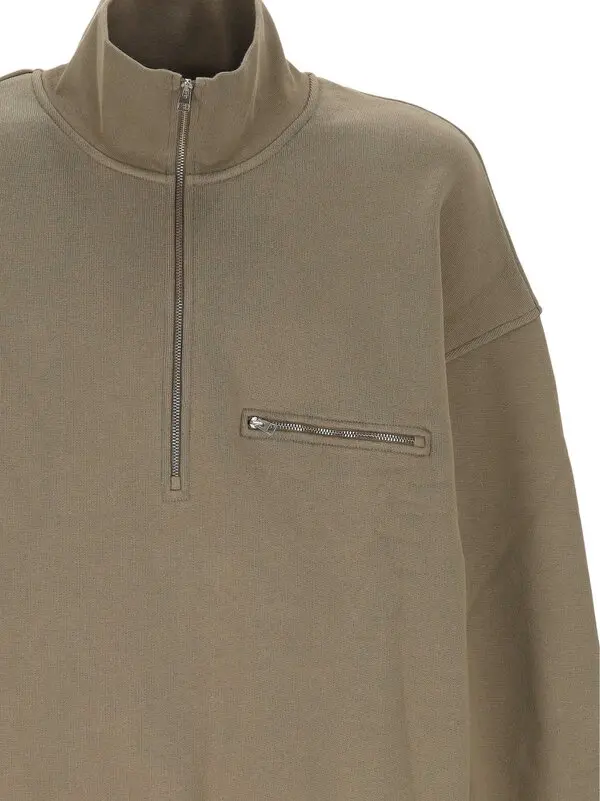 AGOLDE Halfzip Standcollar Sweatshirt