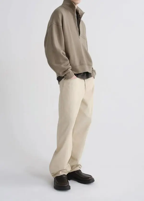 AGOLDE Halfzip Standcollar Sweatshirt