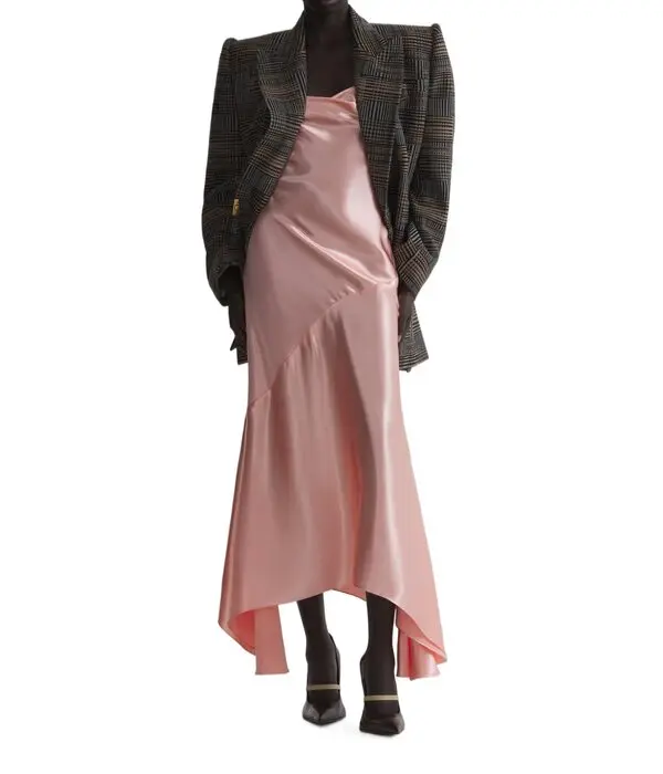 MUGLER Asymmetric Floatng Dress