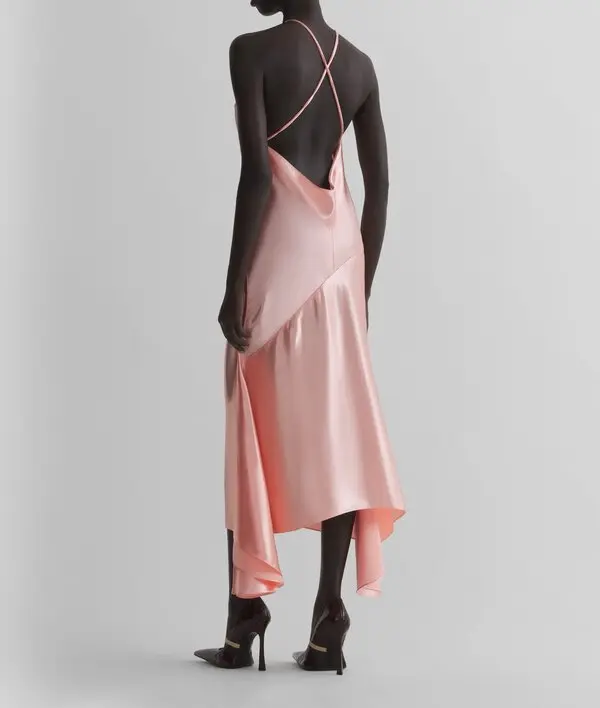 MUGLER Asymmetric Floatng Dress