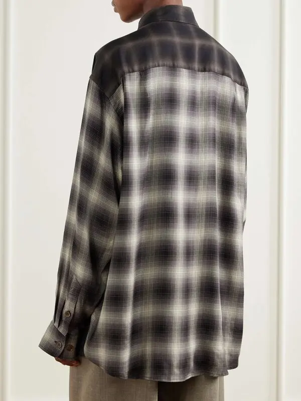 Our Legacy Favourite Checked Tencel™ Lyocell Shirt
