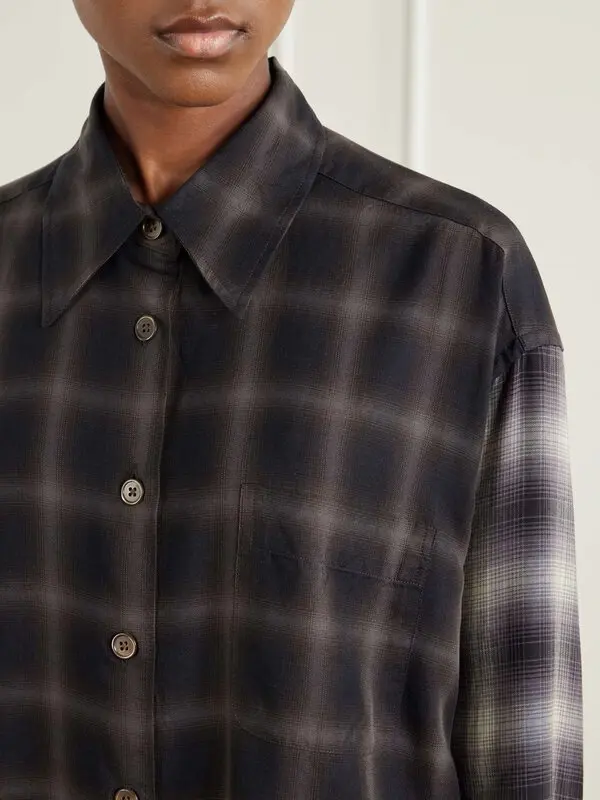 Our Legacy Favourite Checked Tencel™ Lyocell Shirt
