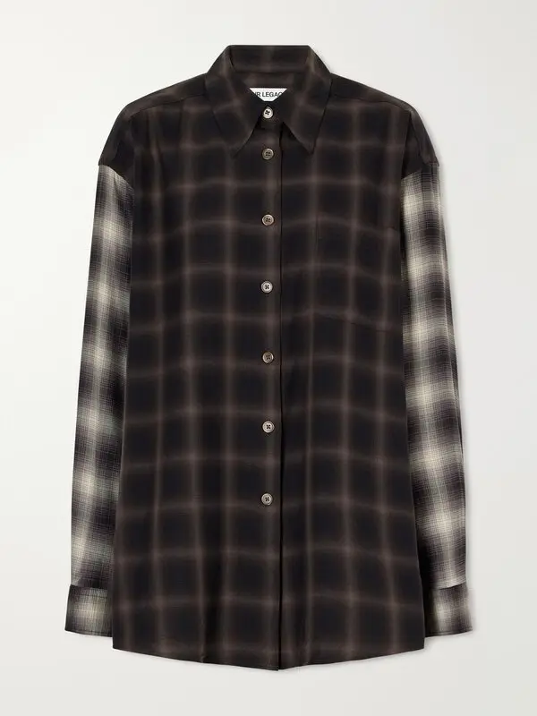 Our Legacy Favourite Checked Tencel™ Lyocell Shirt