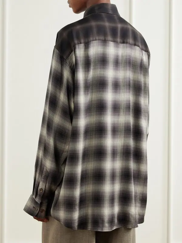 Our Legacy Favourite Checked Tencel™ Lyocell Shirt