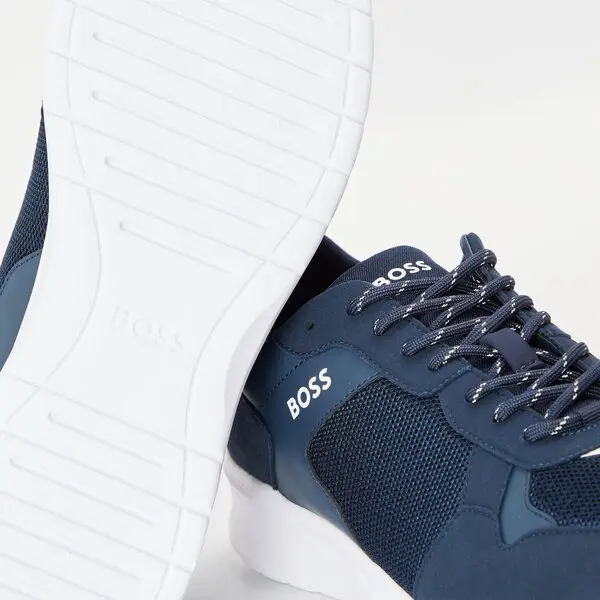 Hugo Boss Spliced Lowtop Casual Trainers