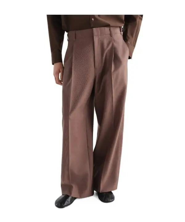 LEMAIRE Pleated Wide Leg Pants