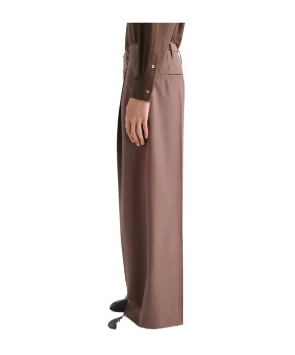 LEMAIRE Pleated Wide Leg Pants