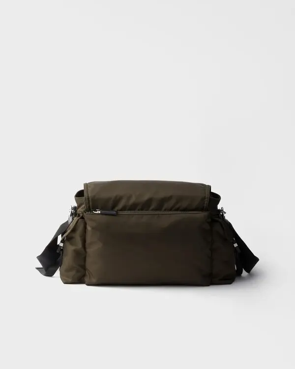 Prada Explore Re-nylon And Leather Bag