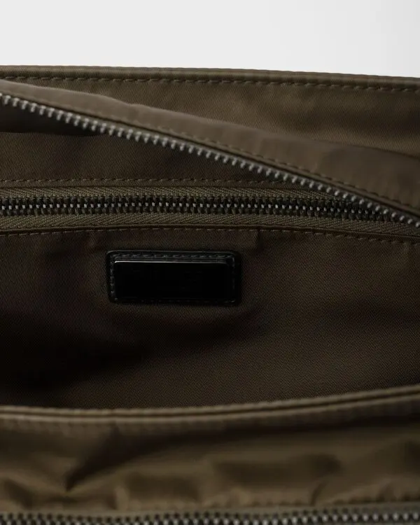 Prada Explore Re-nylon And Leather Bag