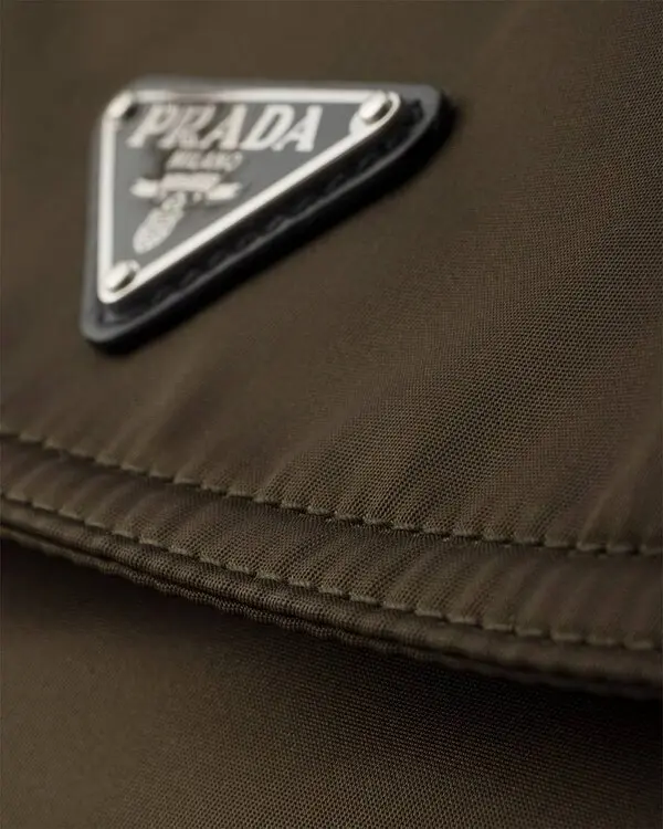 Prada Explore Re-nylon And Leather Bag