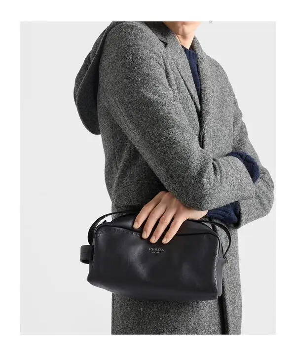 Prada Nappa Leather Shoulder Bag