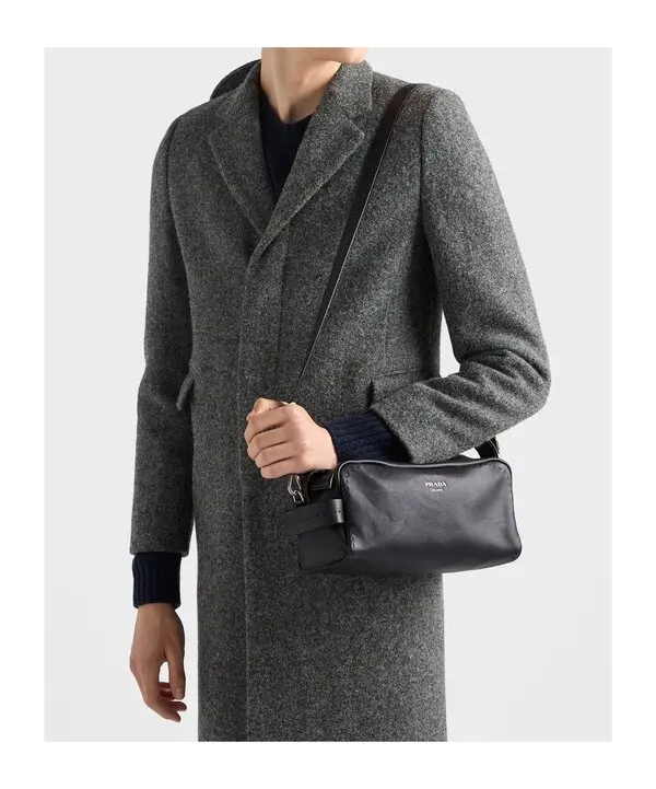 Prada Nappa Leather Shoulder Bag