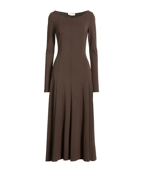 Max Mara Solid-colored Flared Skirt
