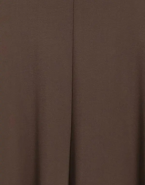 Max Mara Solid-colored Flared Skirt - Brown