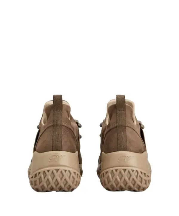 ROGER VIVIER Viv' Run Sneakers In Suede Fabric