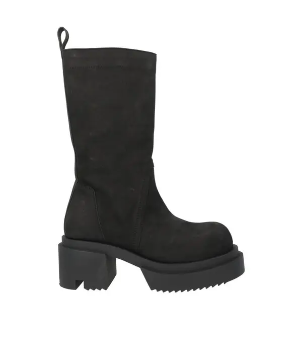 Rick Owens Minimalist Suede Boots
