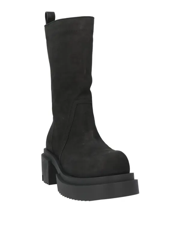 Rick Owens Minimalist Suede Boots