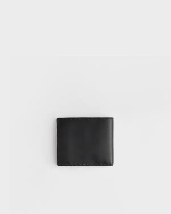 Prada Antiqued-leather Wallet
