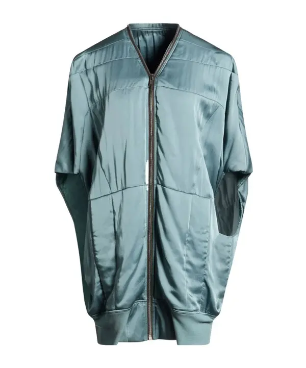 Rick Owens Short-sleeved Satin Flight Jacket