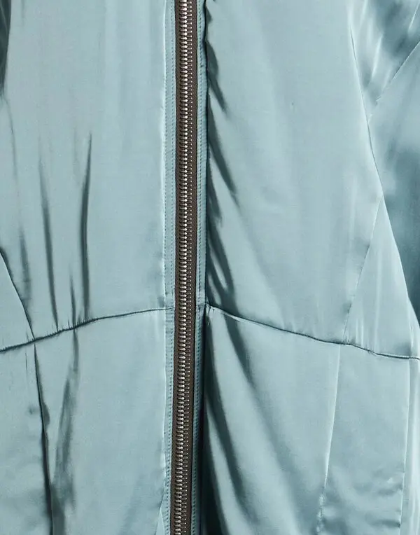 Rick Owens Short-sleeved Satin Flight Jacket