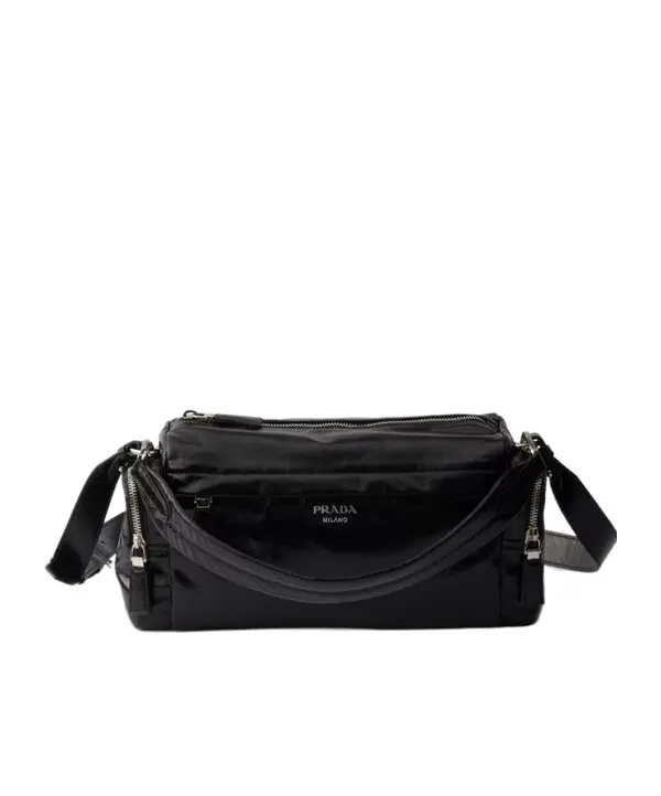 Prada Leather Shoulder Bag - Black