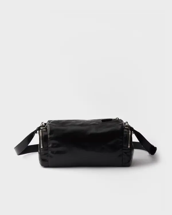 Prada Leather Shoulder Bag - Black