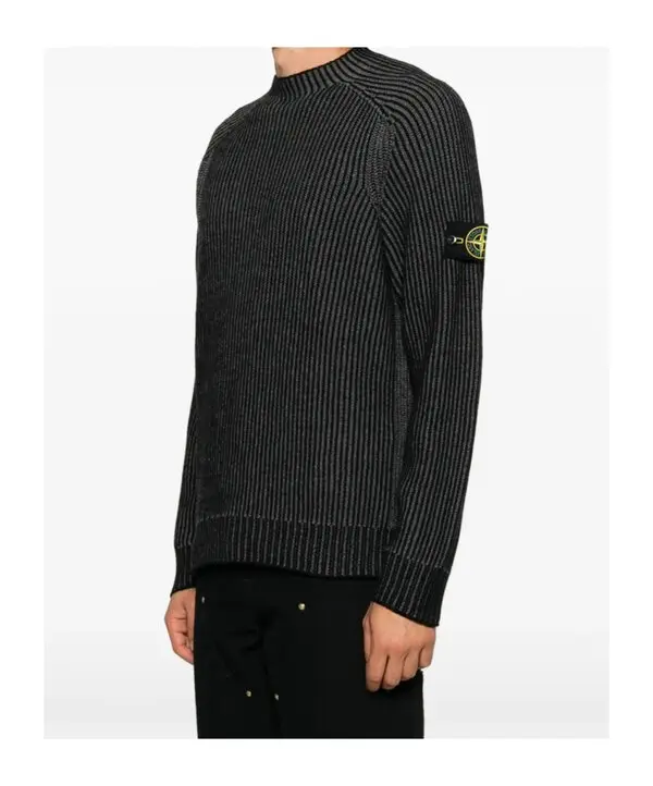 Stone Island Ribbed-knit Cashmere Sweater