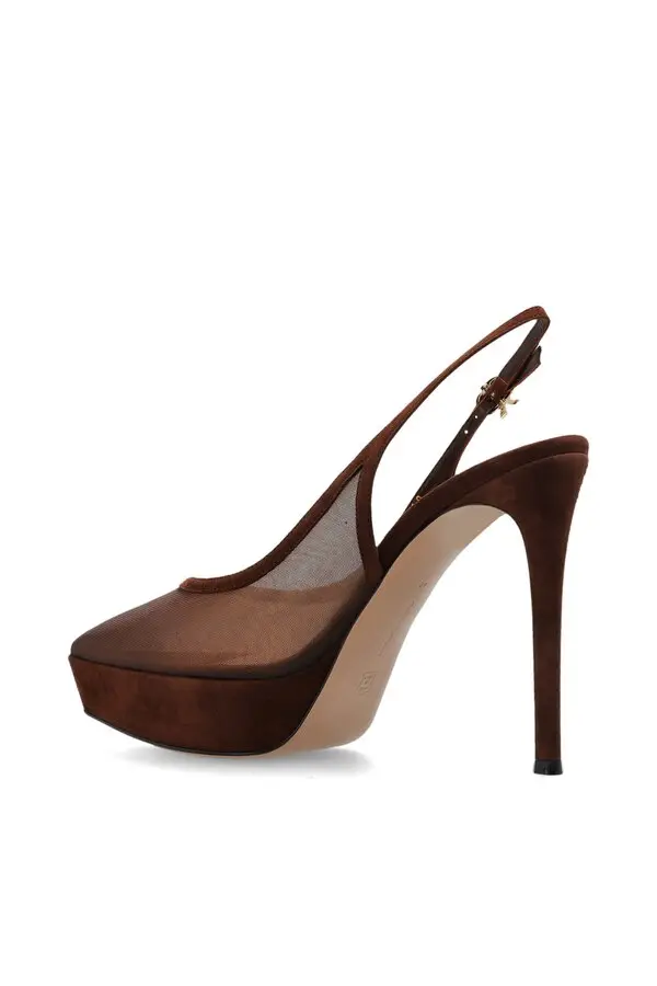 GIANVITO ROSSI Pointed-toe Platform High-heeled Sandals
