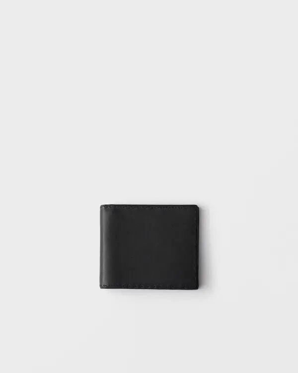 Prada Antiqued Leather Wallet