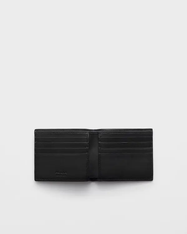 Prada Antiqued Leather Wallet